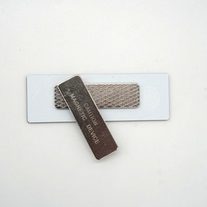 Nametags Custom Shaped Nametag Name Badges With Magnetic Pin ...