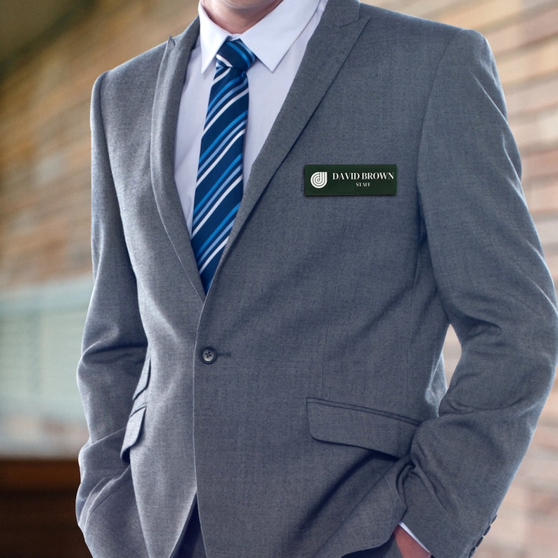 Nametags Custom Shaped Nametag Name Badges With Magnetic Pin ...