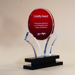 Personalized Awards| Loyalty Plaque | Achievement Trophy | Employee ...