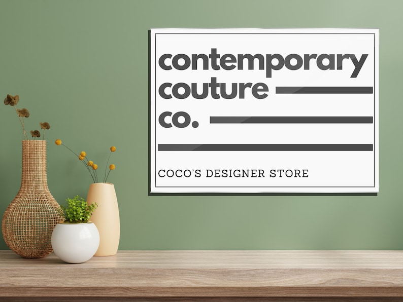 Business Signage Fully Personalized Signs Customized Signage Color ...