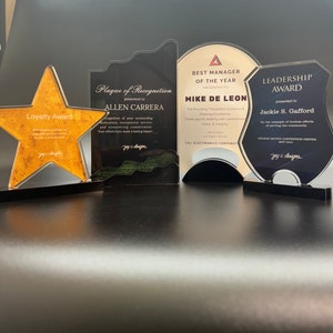 Custom Trophies, Awards, and Plaques | Ideal for Sports, Corporate ...