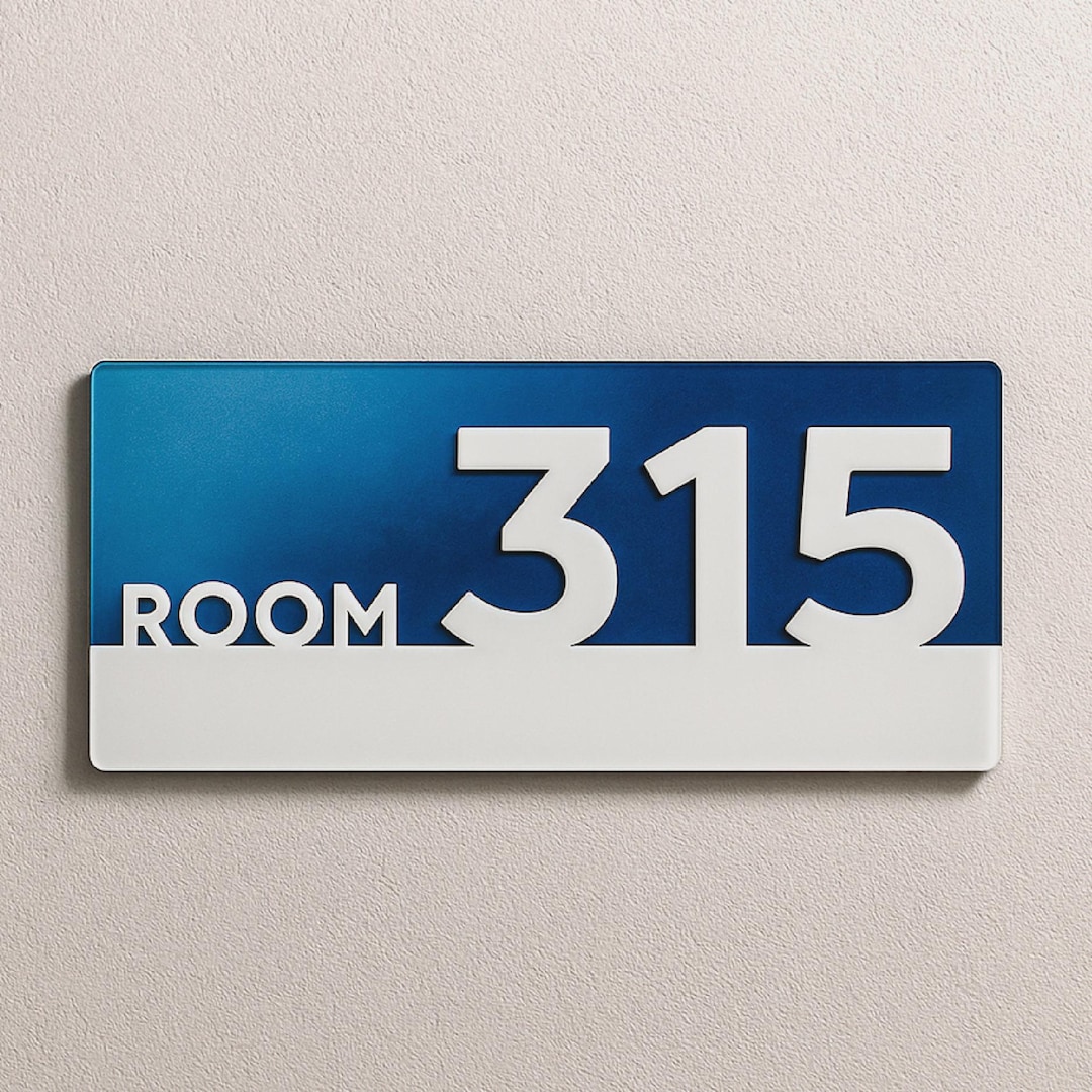 Custom Acrylic Sign | Personalized 3D Number, Name, or Logo - Etsy