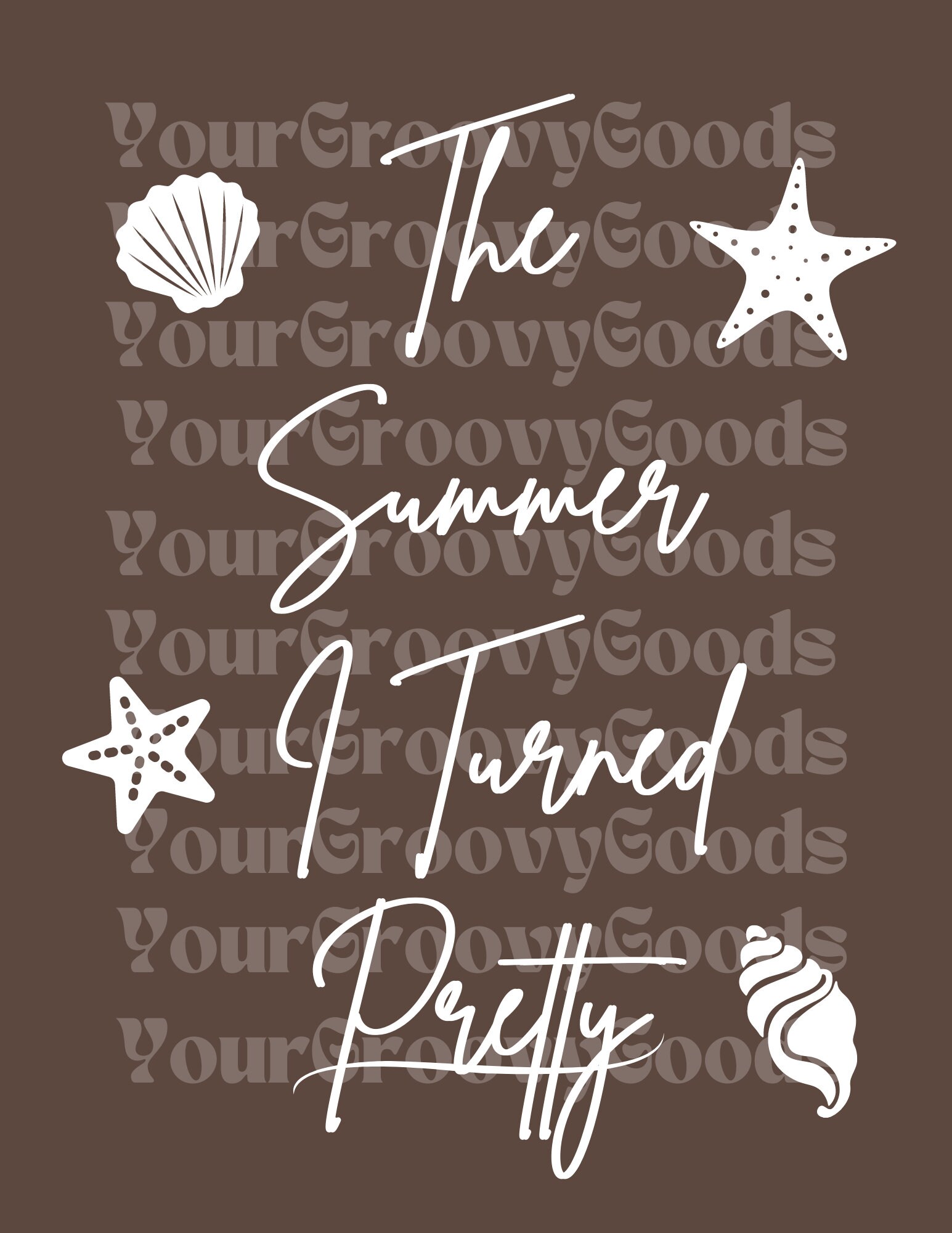 The Summer I Turned Pretty DIGITAL DOWNLOAD - Svg/Png Cousins Beach ...