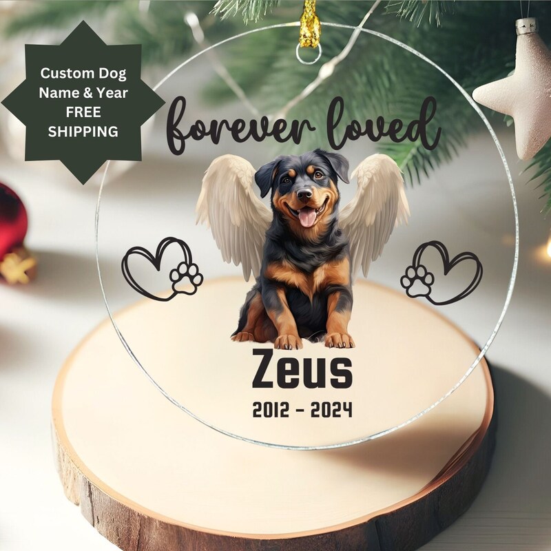 Rottweiler Memorial - Etsy