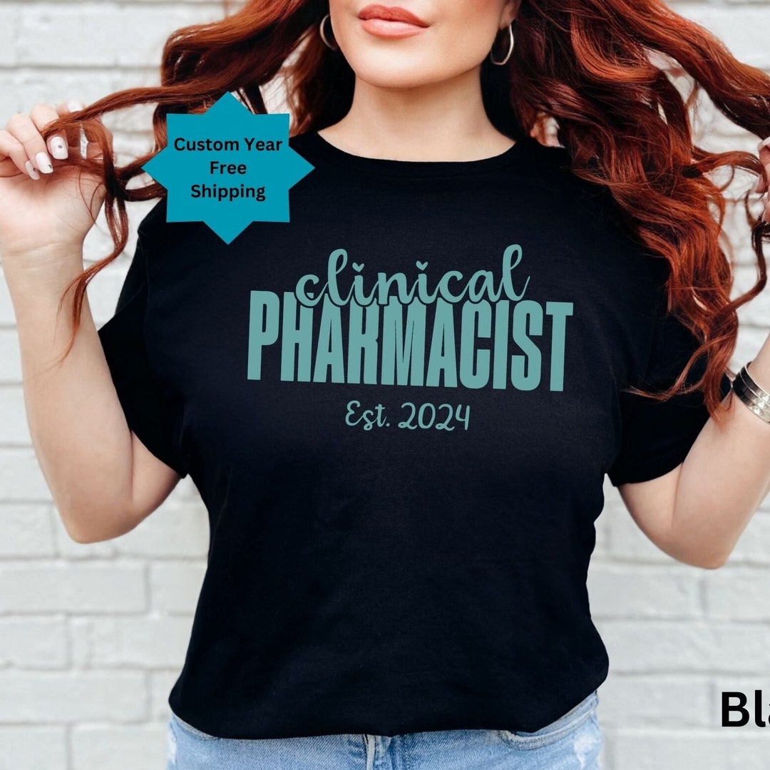 Custom Clinical Pharmacist Shirt, Registered Pharmacist Personalized T ...