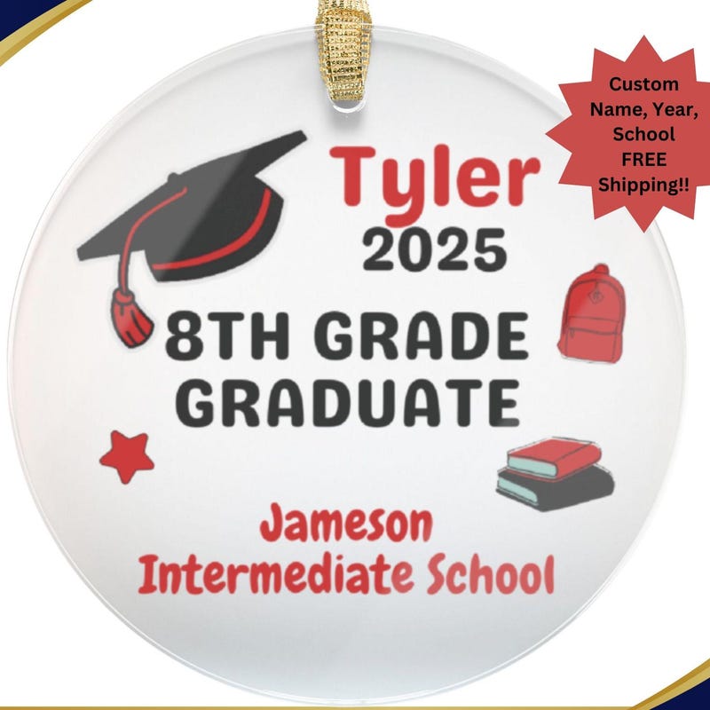 8th Grade Graduation - Etsy