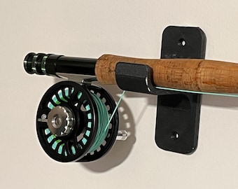 Fly Fishing Rod Holder, Fishing Pole Holder, Fishing Rod Display ...