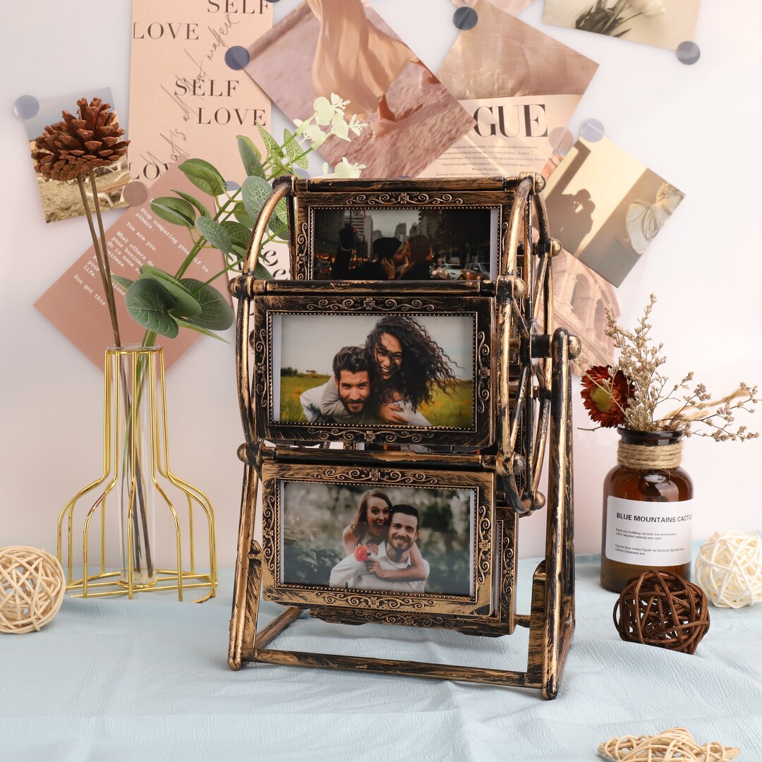 Personalized Ferris Wheel for Photo Frame,custom Picture Frame With 12 ...