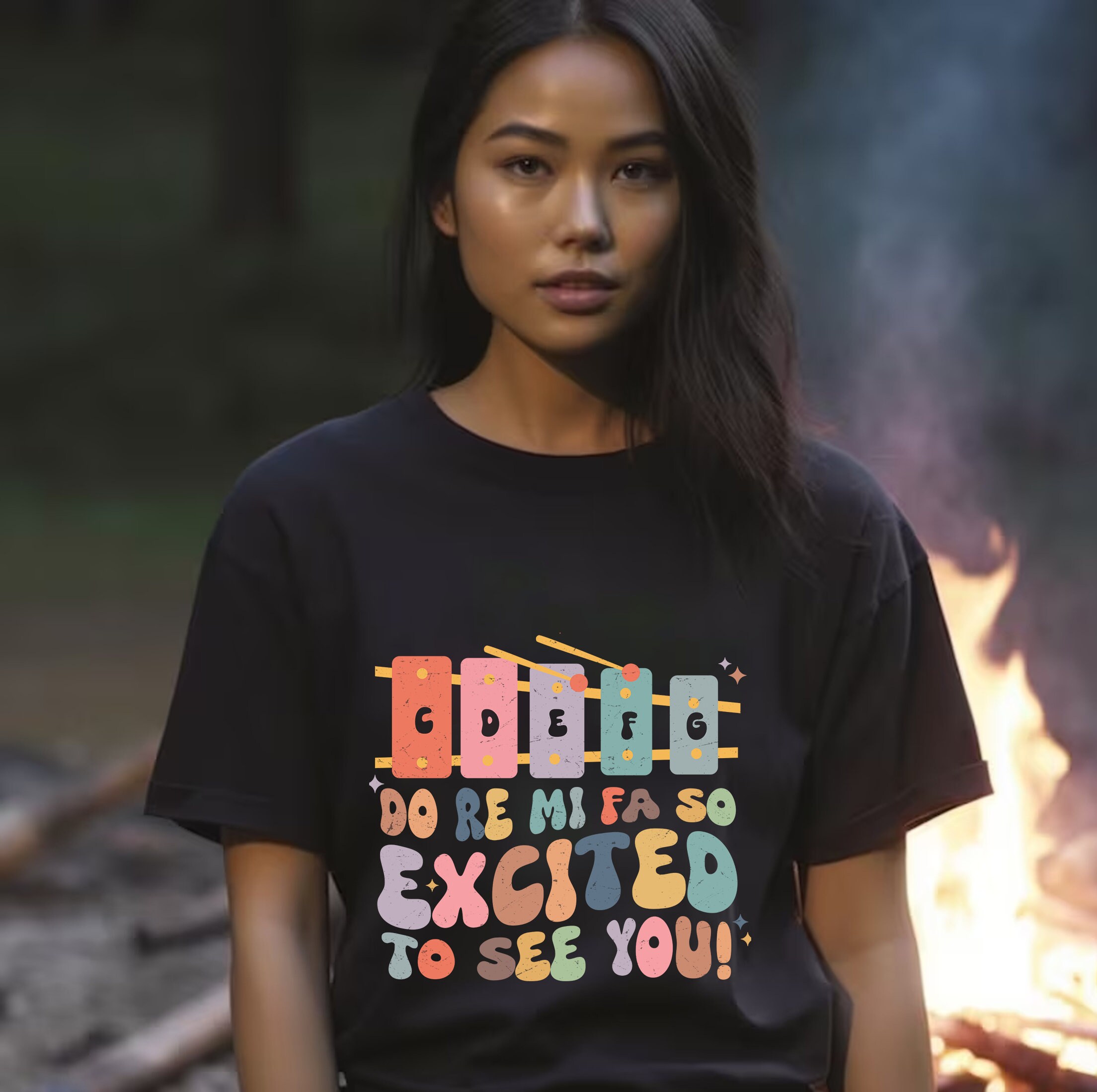 Do Re Mi Fa so Excited to See You Png Music Teacher Music - Etsy