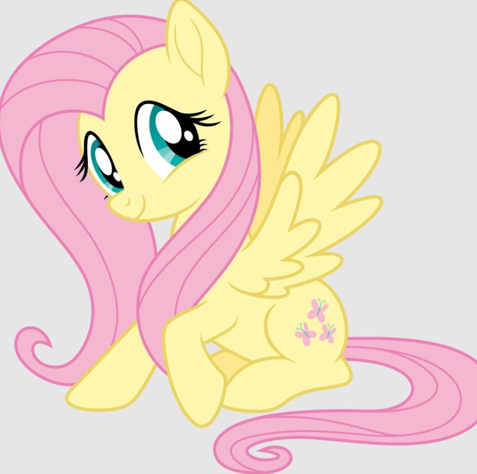 Fluttershy Face Vector