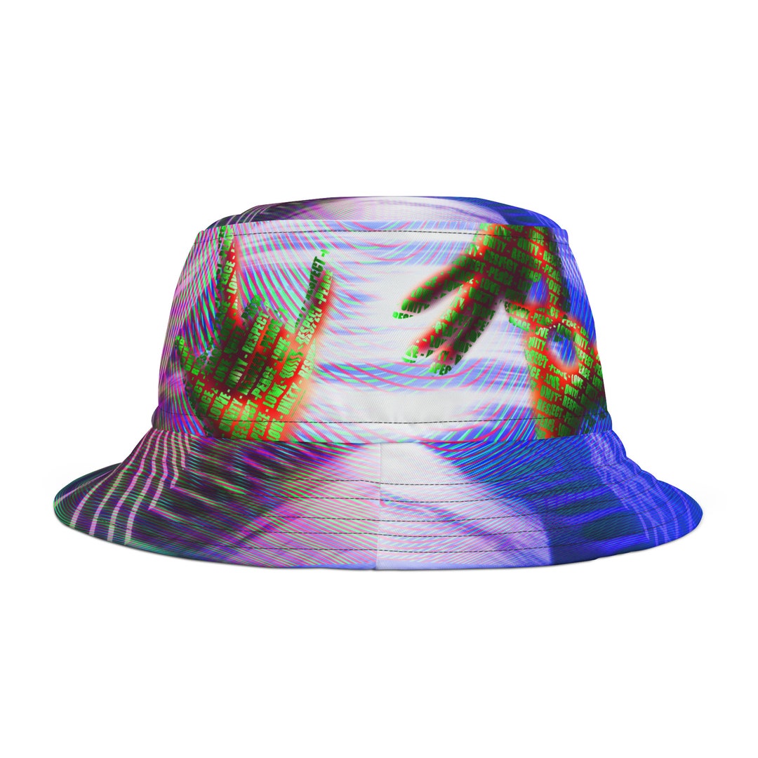 PLUR Sign Bucket Hat - Etsy
