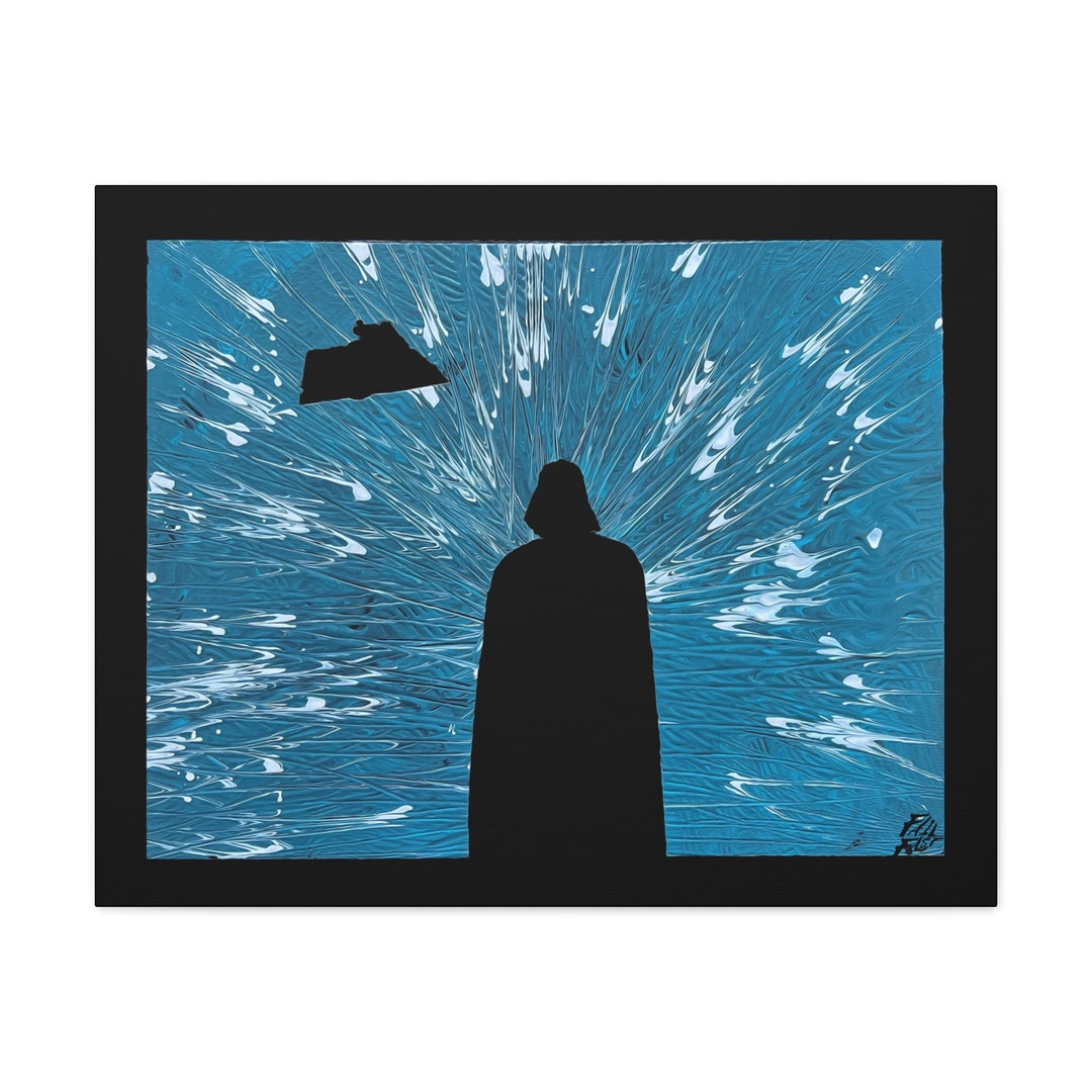 The Dark Lord in Lightspeed Canvas Art Print 30x24 - Etsy