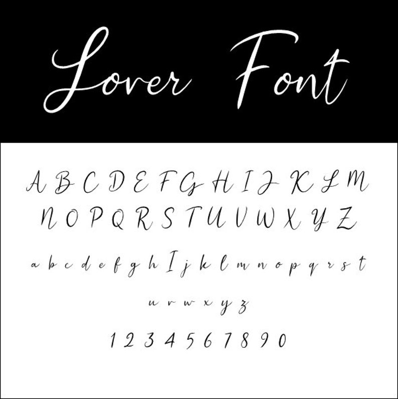 Lover Font is Very Similar to the One Used on the Taylor Swift Lover ...