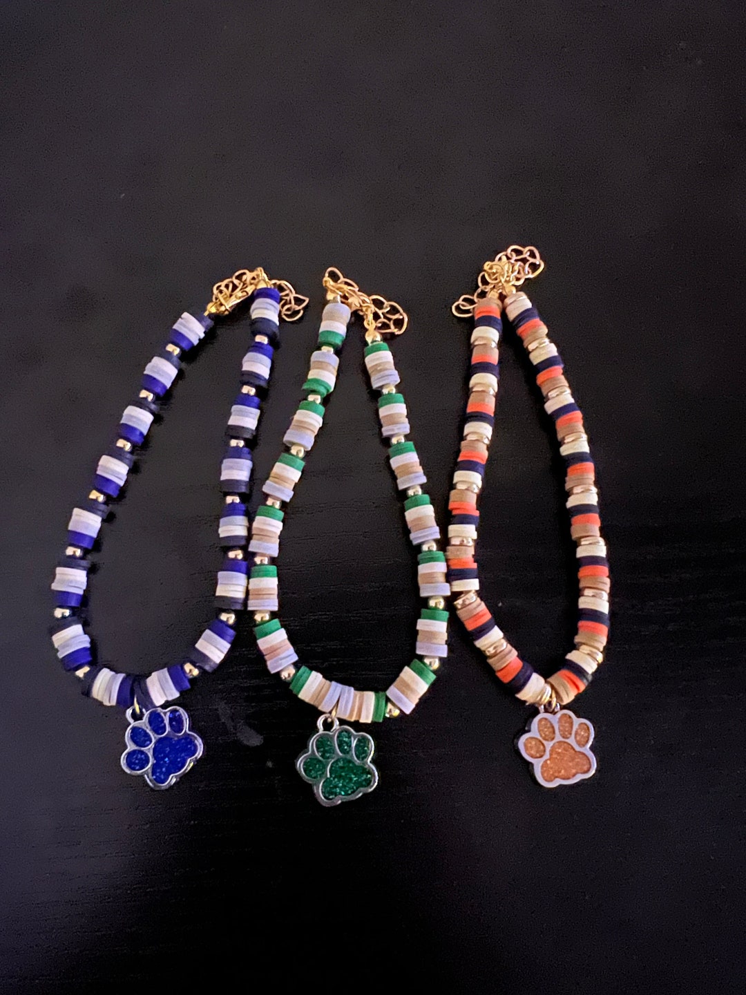 Clay Beaded Anklets - Etsy