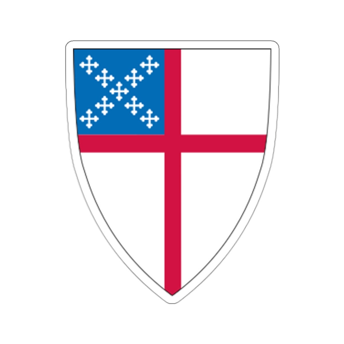 The Episcopal Shield - Etsy