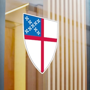 Large Episcopal Shield - Etsy