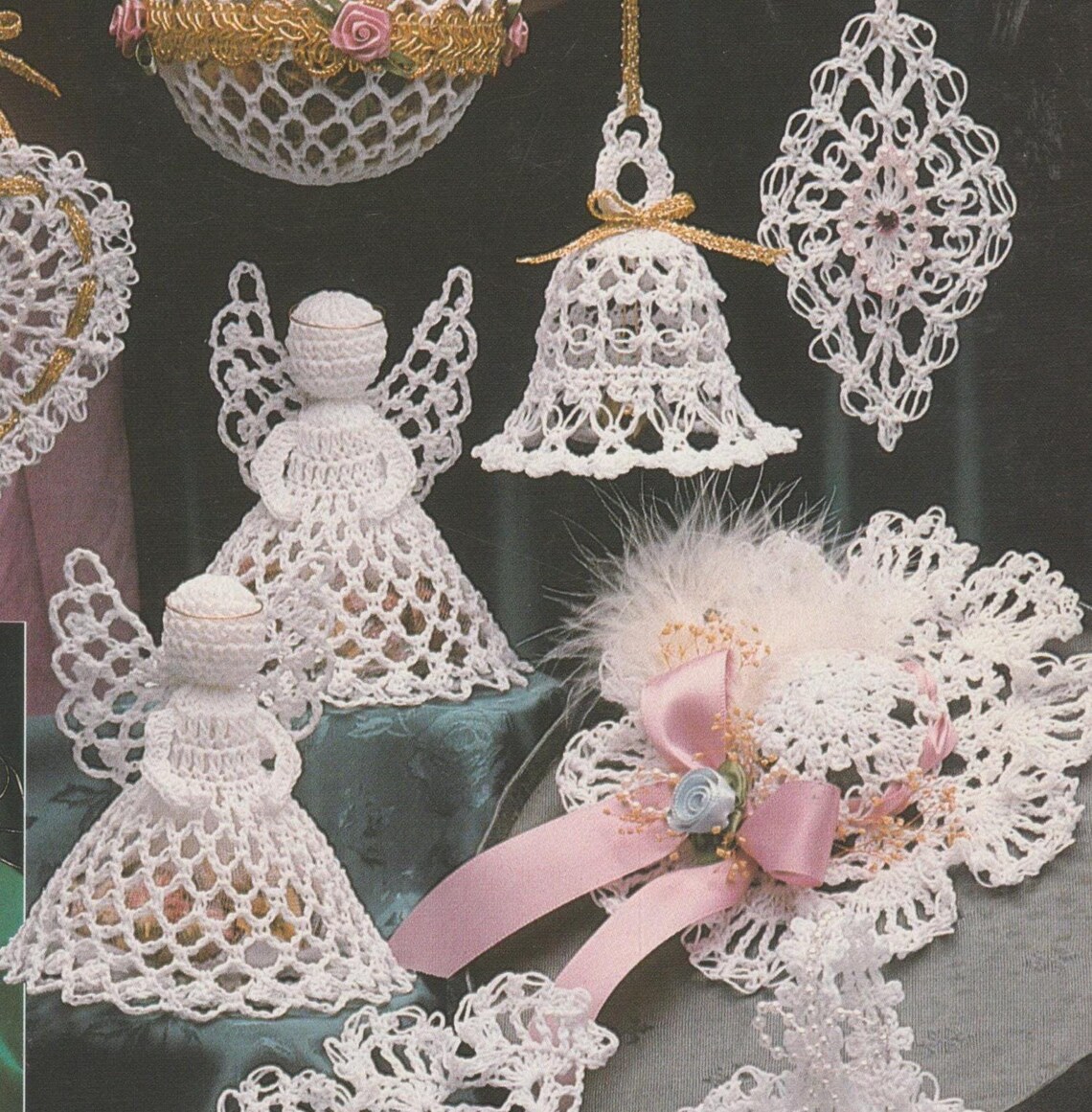 Victorian Crochet Christmas Ornaments Pattern: Vintage PDF (digital ...