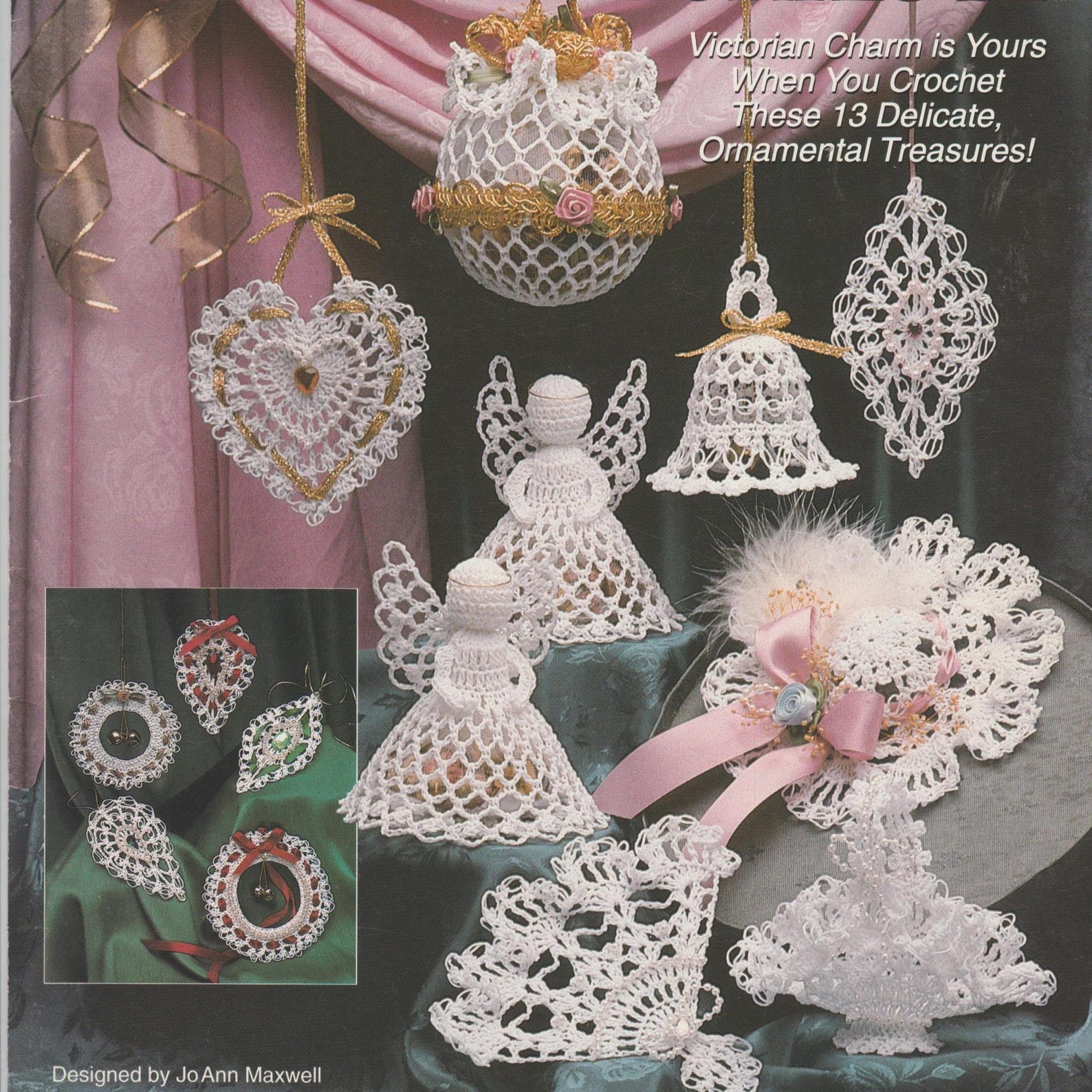 Victorian Crochet Christmas Ornaments Pattern: Vintage PDF (digital ...
