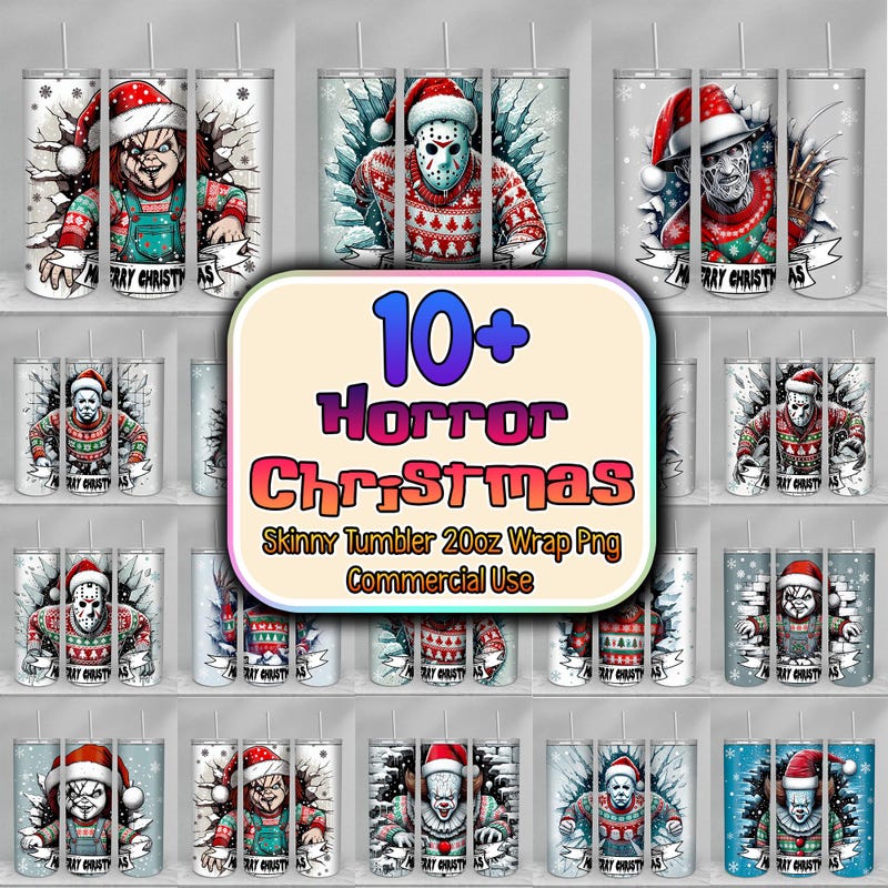 Horror Christmas - Etsy
