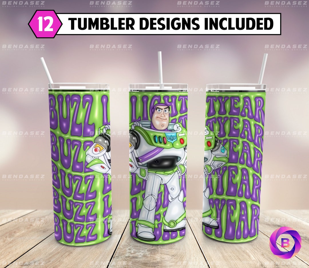 Cartoon Inflated Puff Skinny 20 Oz Tumbler Sublimation Design PNG ...