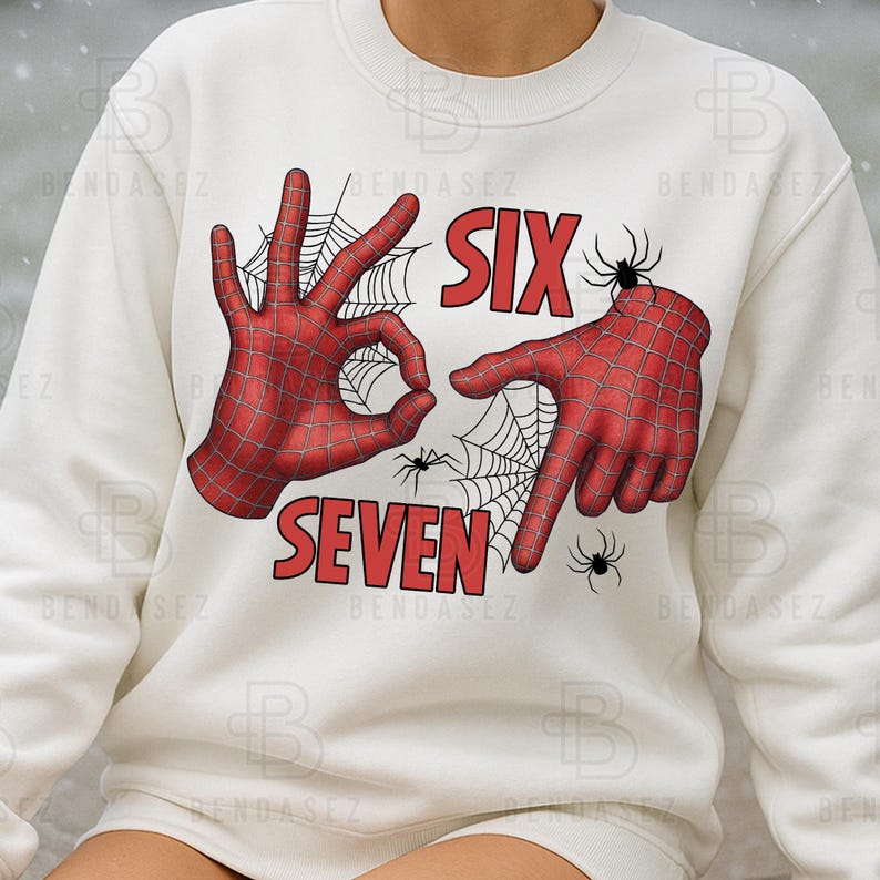 Six Seven Superhero Hands Png, Superhero Six Seven Meme Png, 6 7 Viral ...