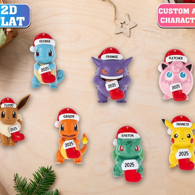 Eevee Custom Ornaments - Etsy