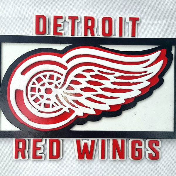 Red Wings Sign - Etsy