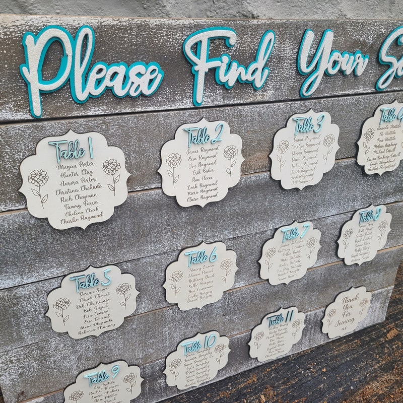 Wedding Seating Sign - Etsy