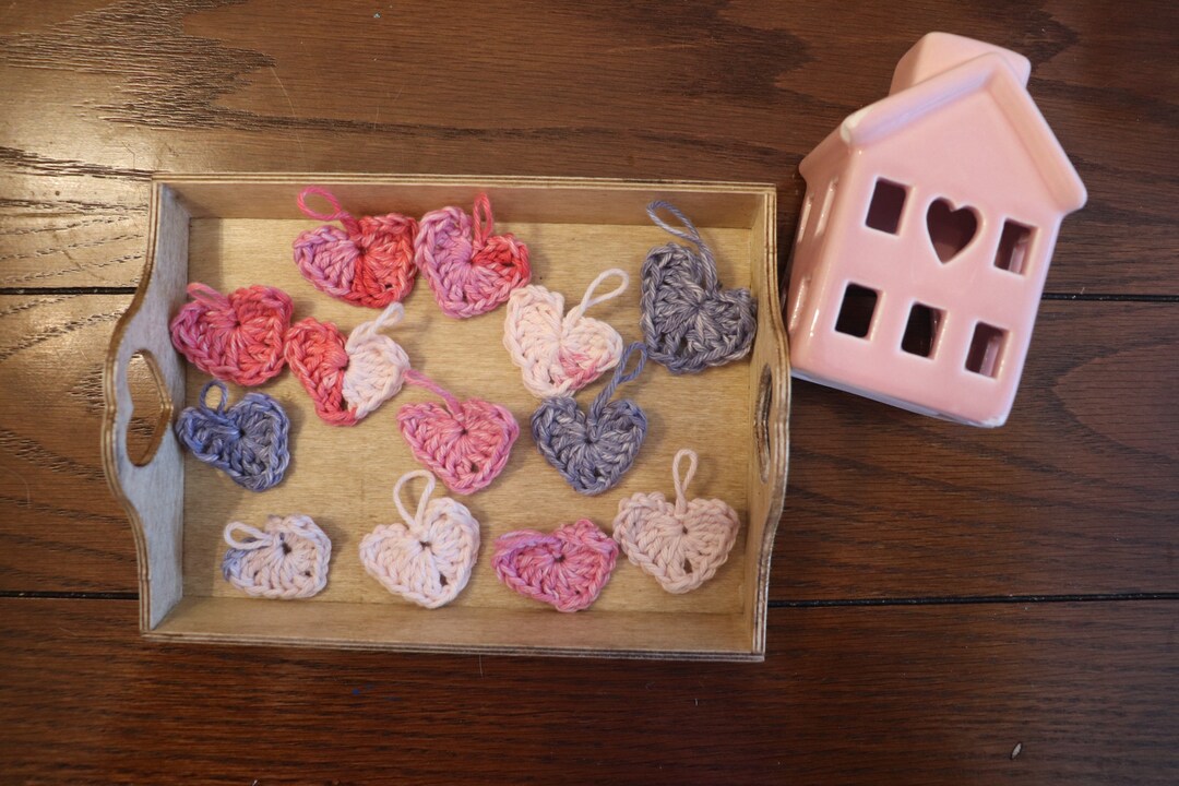 Pocket Heart / Small Gift / Handmade / Crochet Heart - Etsy
