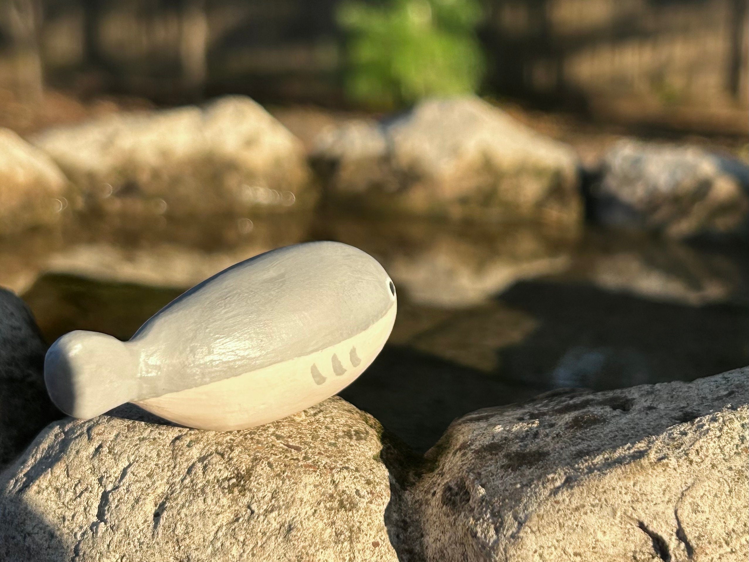 Sacabambaspis Figurine Jawless Fish Handmade Polymer Clay Collectible ...