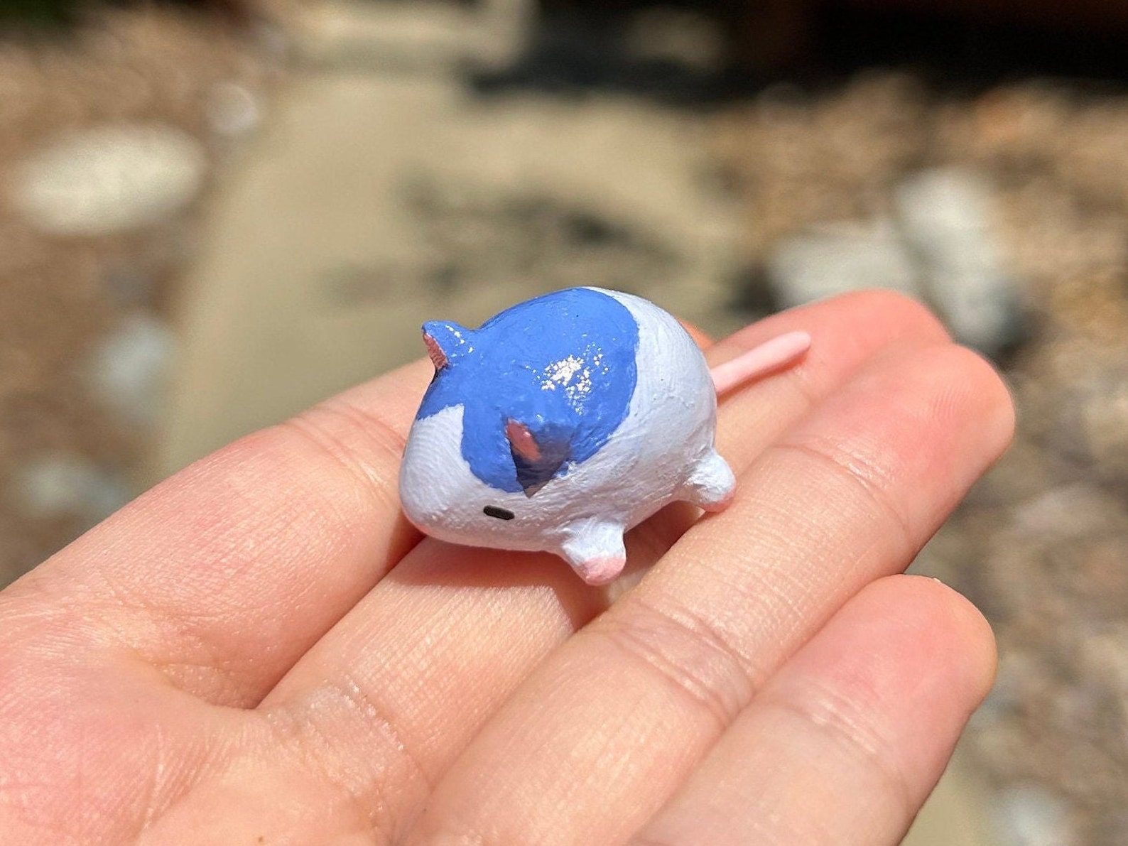 Mini Rats - Handmade Polymer Clay Mouse Mice Figurine Collectible ...