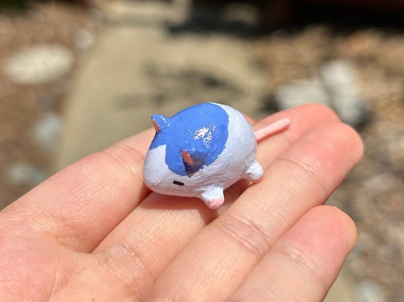 Mini Rats - Handmade Polymer Clay Mouse Mice Figurine Collectible ...