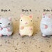 Mini Rats - Handmade Polymer Clay Mouse Mice Figurine Collectible ...