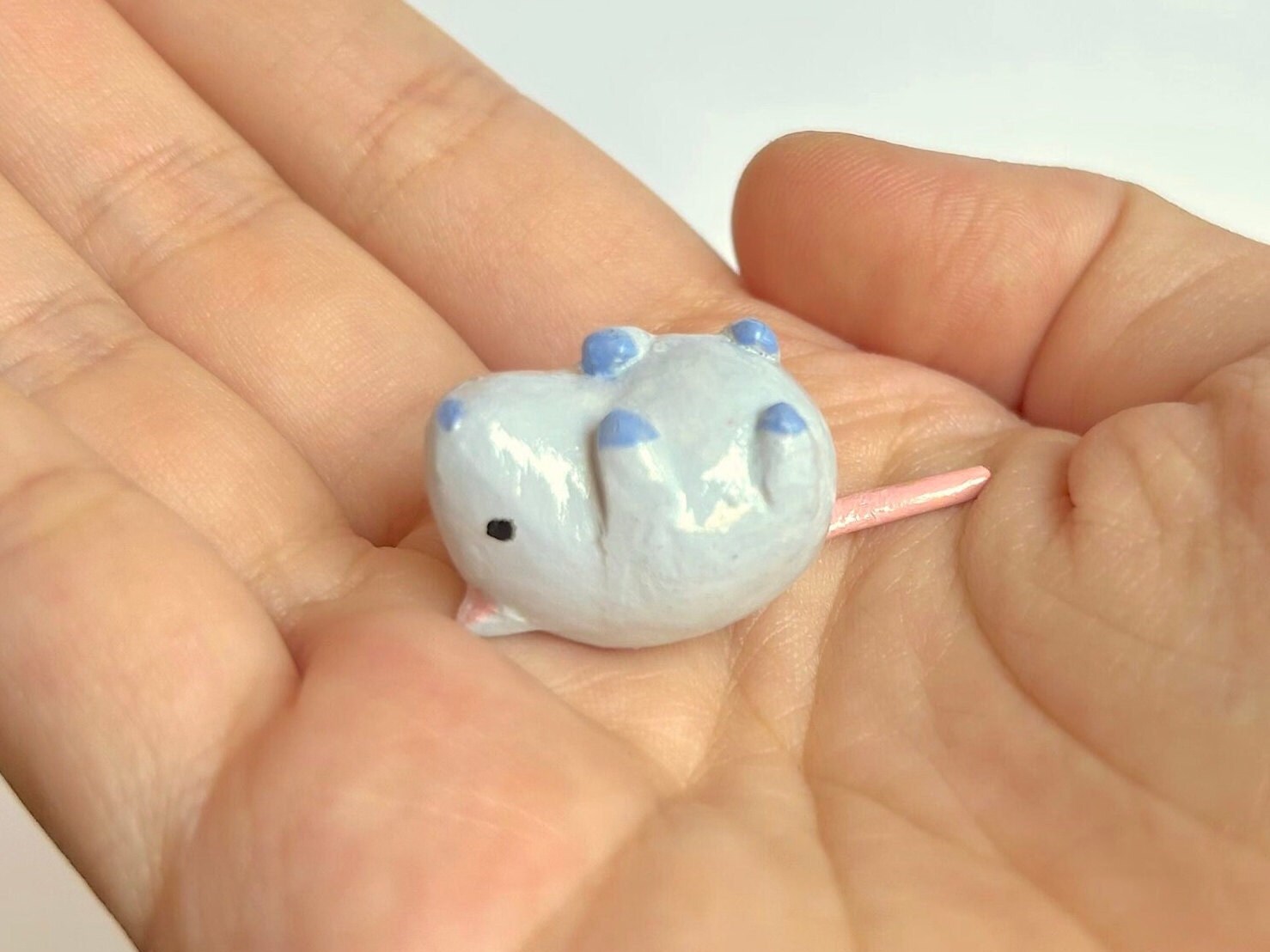 Mini Rats - Handmade Polymer Clay Mouse Mice Figurine Collectible ...