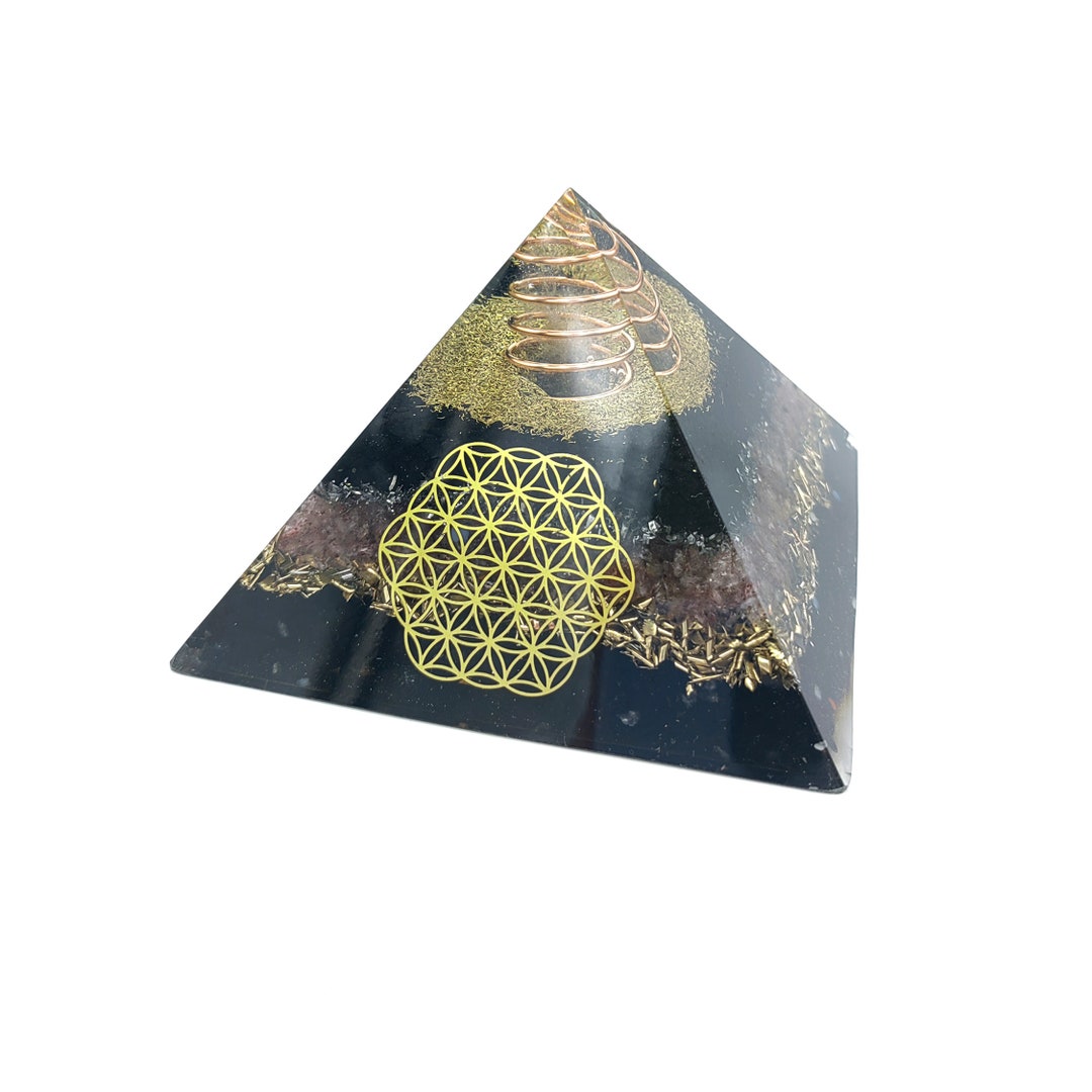 Orgonite Pyramid Protection - Etsy