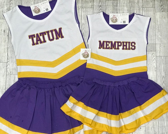 Personalized Cheer Uniforms | Girls Cheer Outfits | Personalized ...