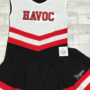 Personalized Cheer Uniforms | Girls Cheer Outfits | Personalized ...