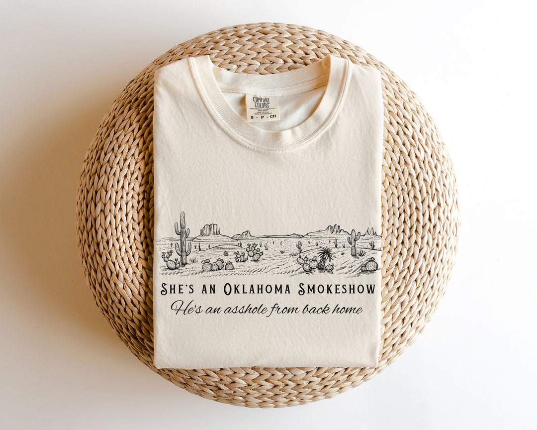 Oklahoma Smokeshow Country Concert Graphic Tee, Oversized Shirt ...