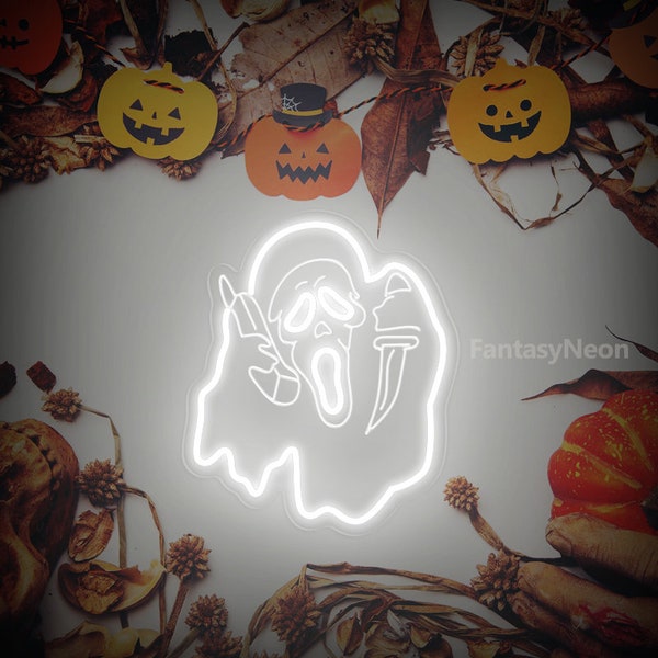 Ghostface Led Light - Etsy