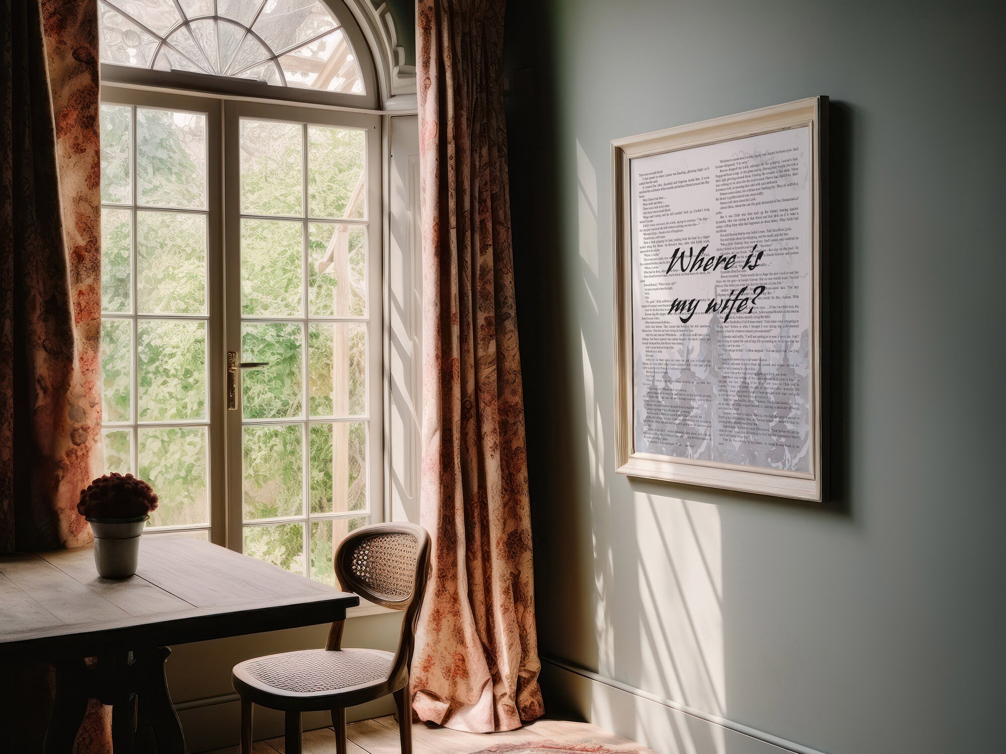 Digital Where is My Wife Throne of Glass Quote Ft Chapter Text, Book ...