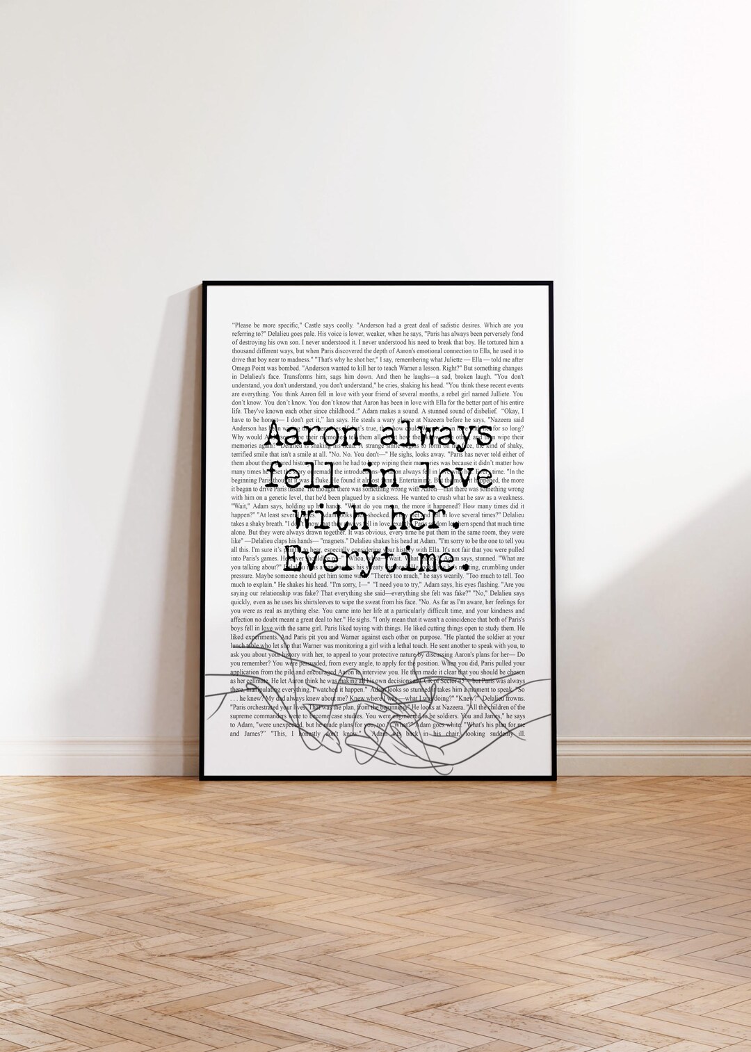 Digital Shatter Me Chapter Poster | Tahereh Mafi Book Art | YA Fantasy ...