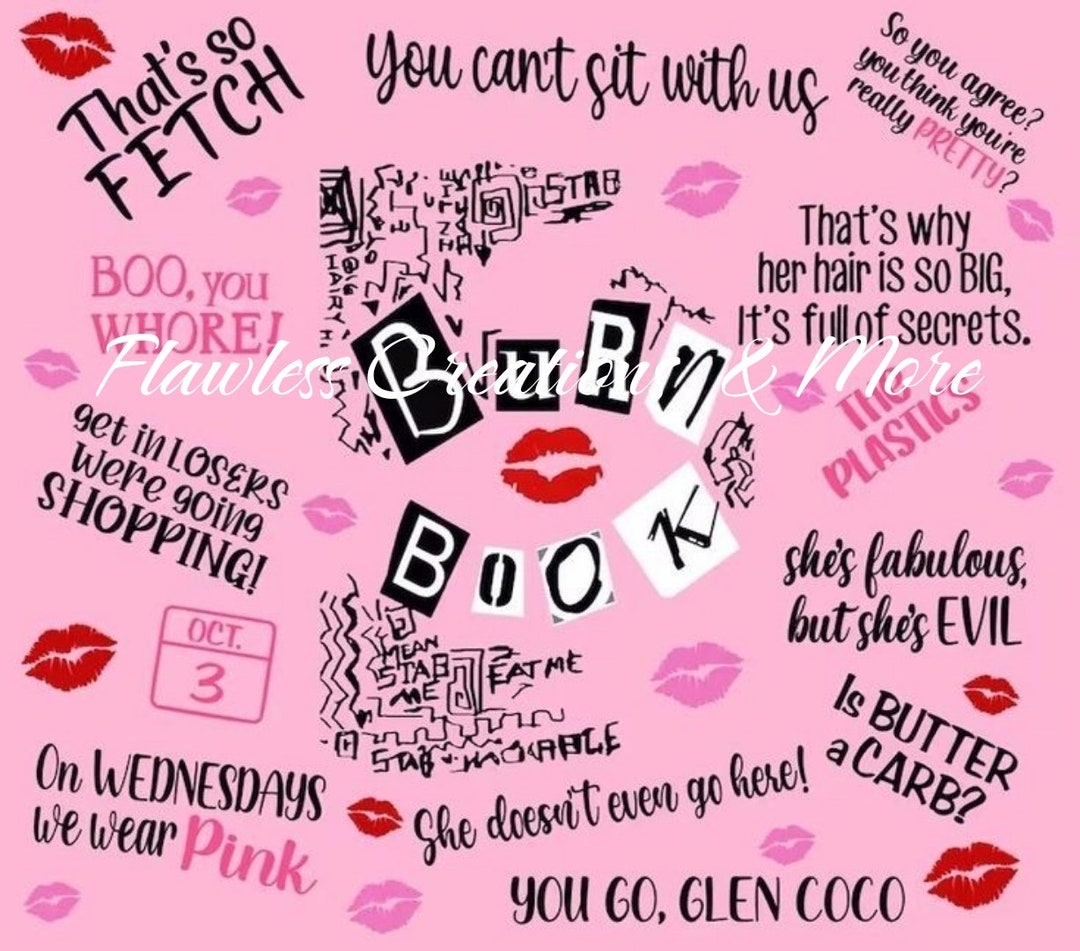 Mean Girls Burn Book - Etsy