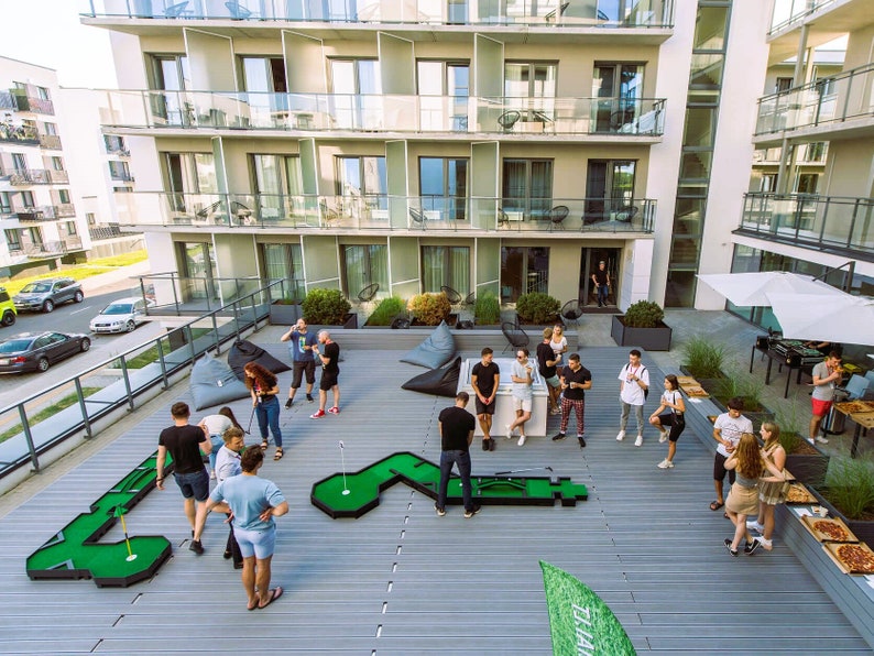 Team Building Activities for Work, Mini Golf Group Activity, Office ...