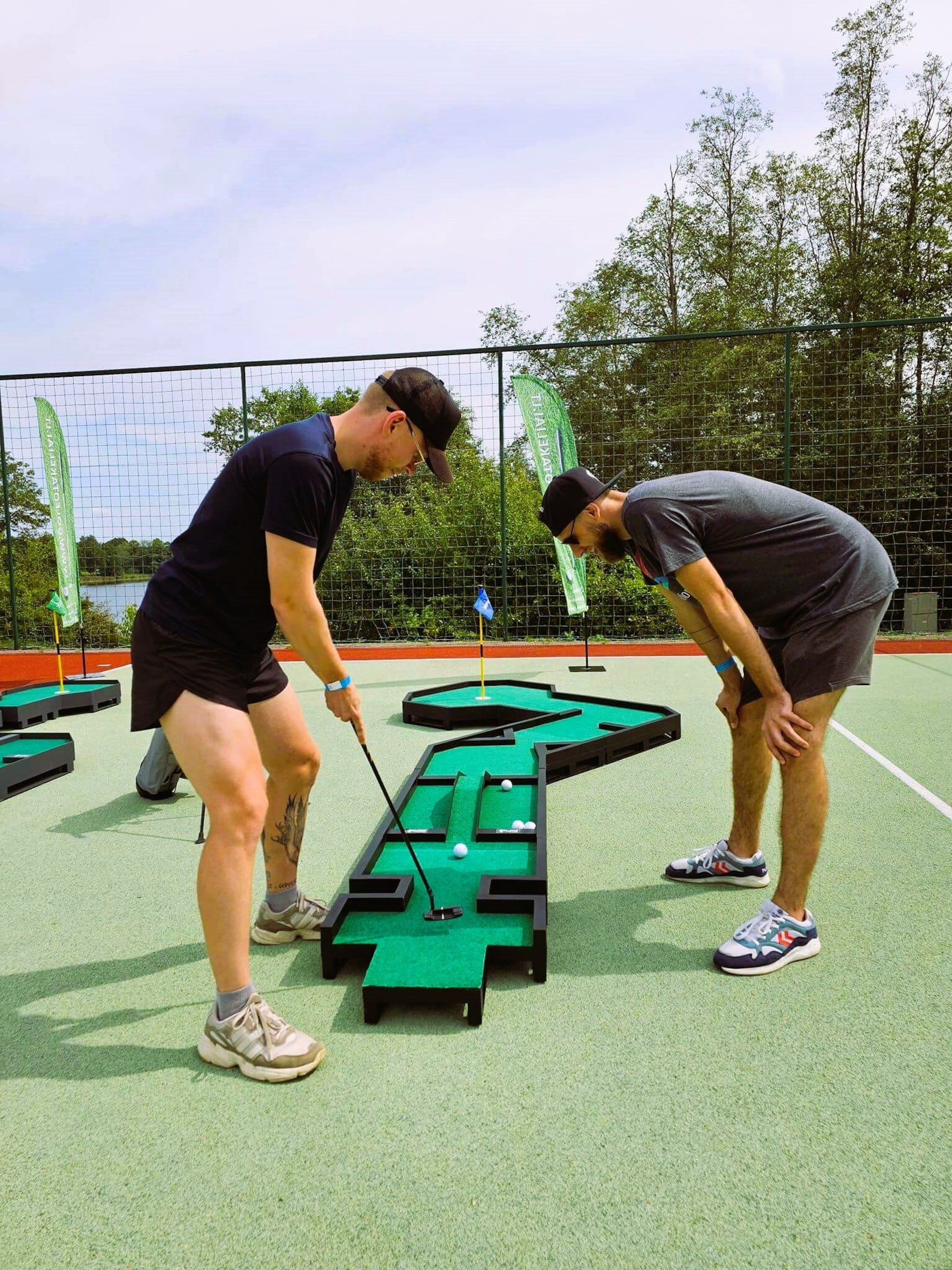 Team Building Activities for Work, Mini Golf Group Activity, Office ...