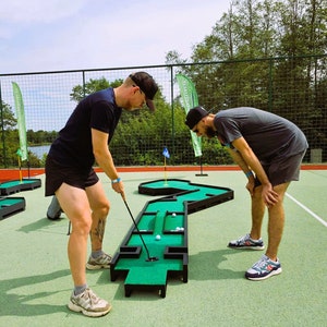 Team Building Activities for Work, Mini Golf Group Activity, Office ...