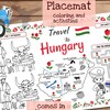 Mexican Menu Template for Kids. Mexican Restaurant Menu With a Map of ...