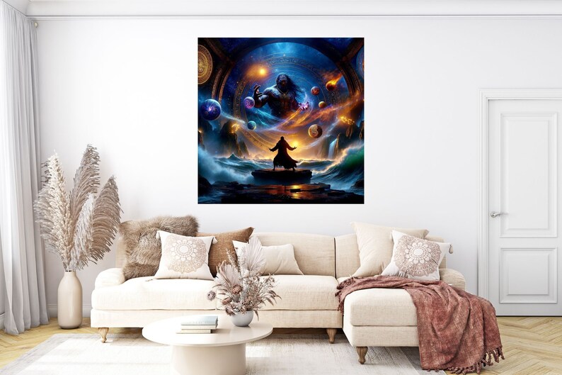 Cosmic Maori Oracle Art Print - Etsy