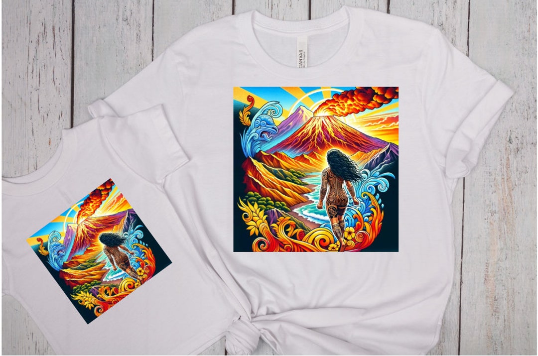 Maori Native Art New Zealand the Legend of Pihanga - Etsy New Zealand