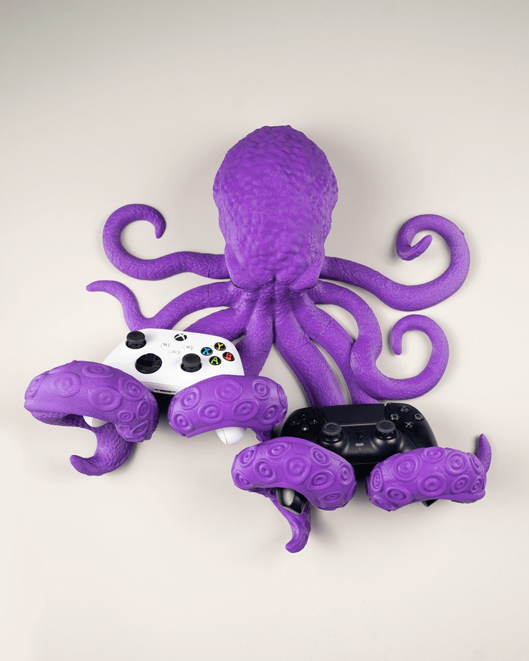 The Octopus Wall-mounted Gaming Accessory Holder - Etsy