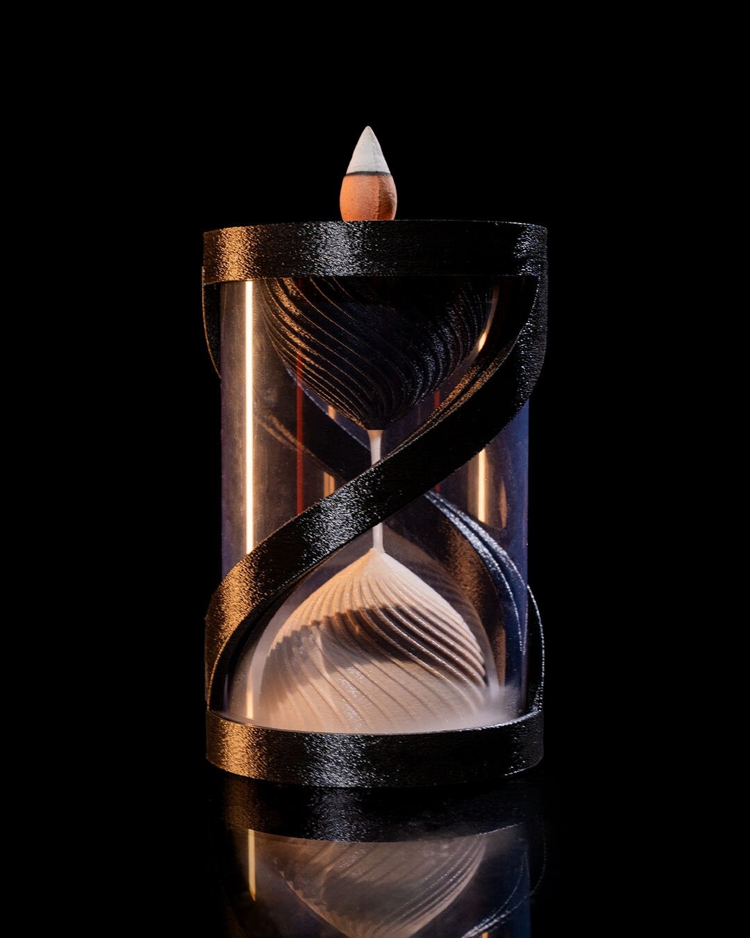 Infinity Hourglass Backflow Incense Burner - Etsy